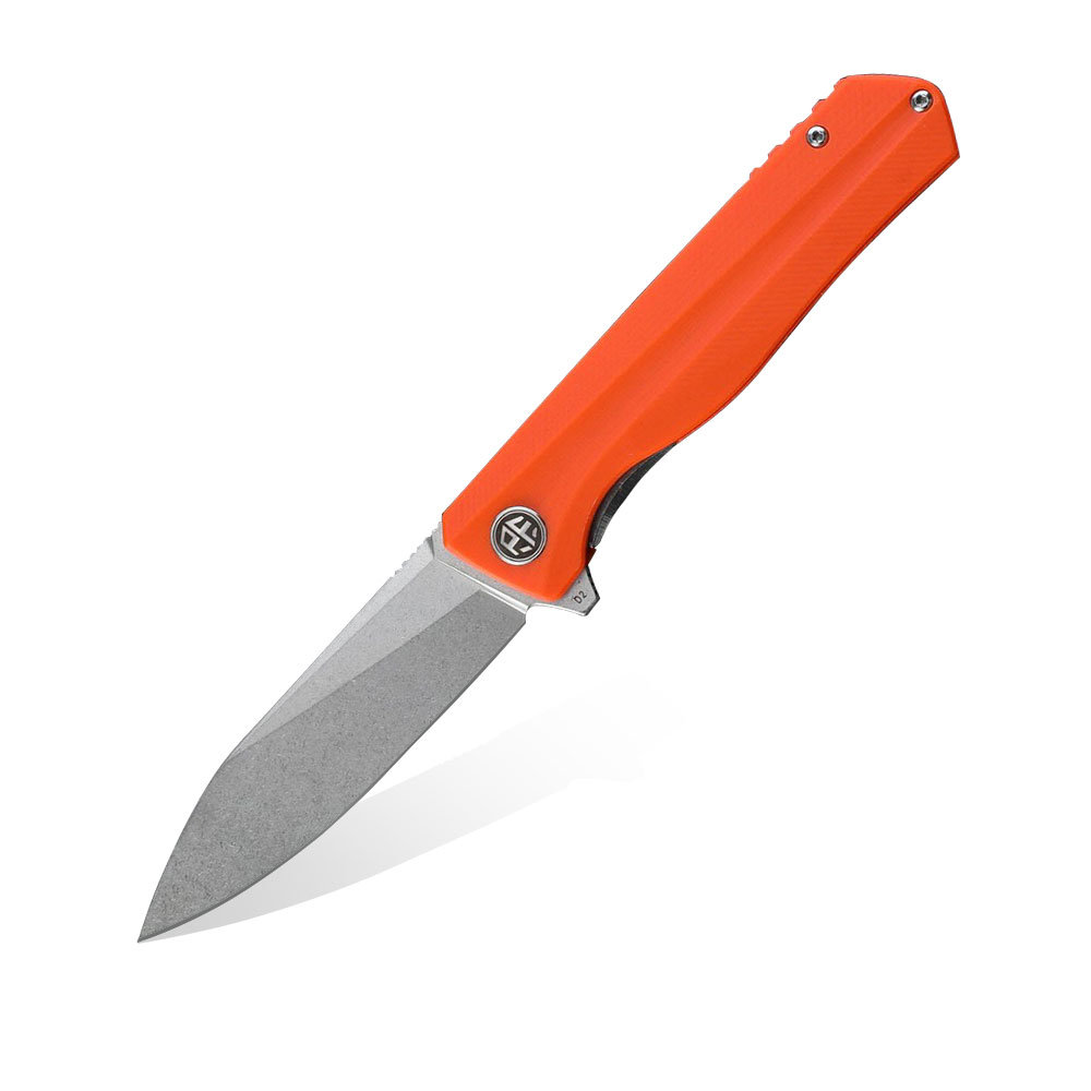 Nóż składany Petrified Fish Forward PF-818 Orange Stonewash - Petrified ...