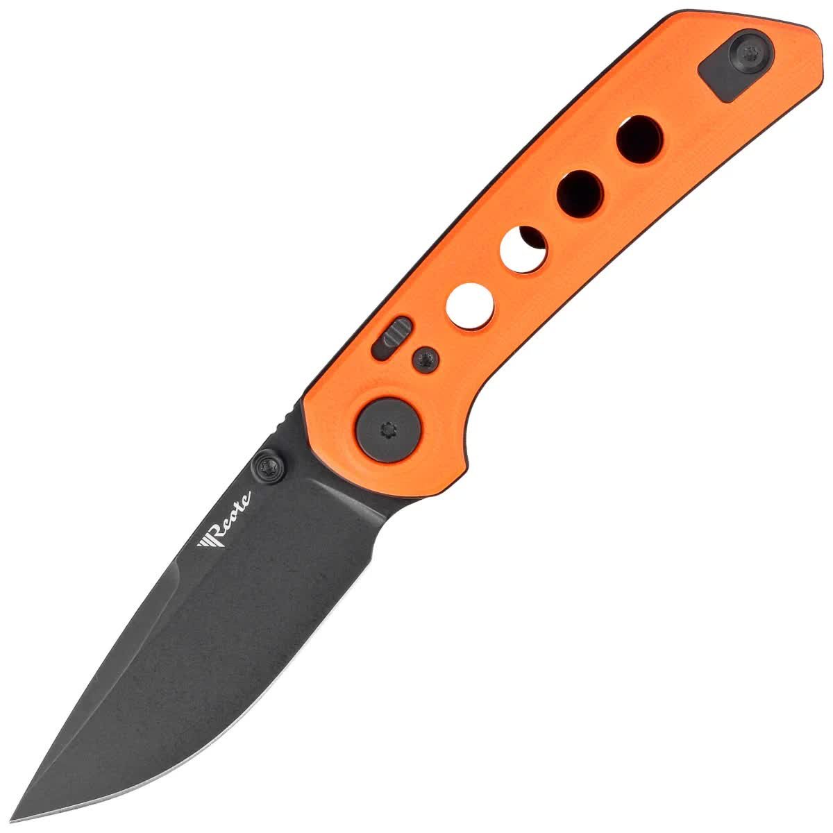 Nóż składany Reate PL-XT Orange G10, Black PVD Nitro-V - Inna marka ...