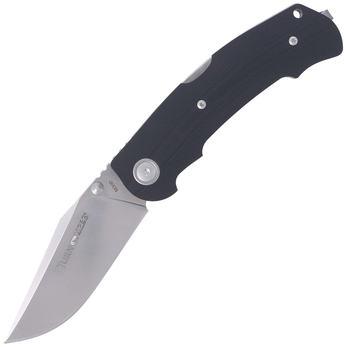 Nóż składany Viper Turn Essential Black G10, Satin M390 by Fabrizio ...