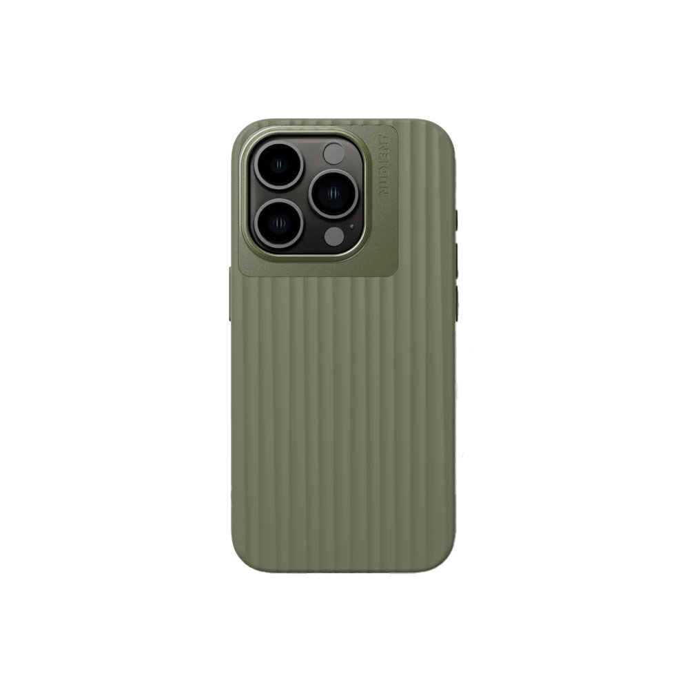 NUDIENT Etui na iPhone 15 Pro Bold Case MagSafe - Olive Green - Inna marka | Sklep EMPIK.COM