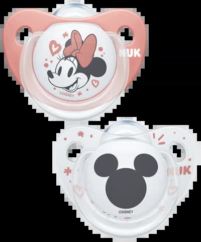 Nuk smoczek 2szt. MInnie 0-6m. disney - Inna marka | Sklep EMPIK.COM