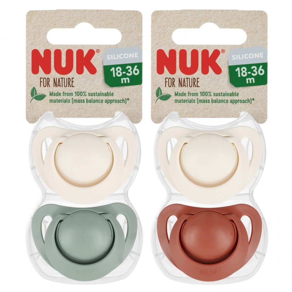 NUK Smoczek uspokajający 18-36m For Nature mix - Nuk | Sklep EMPIK.COM