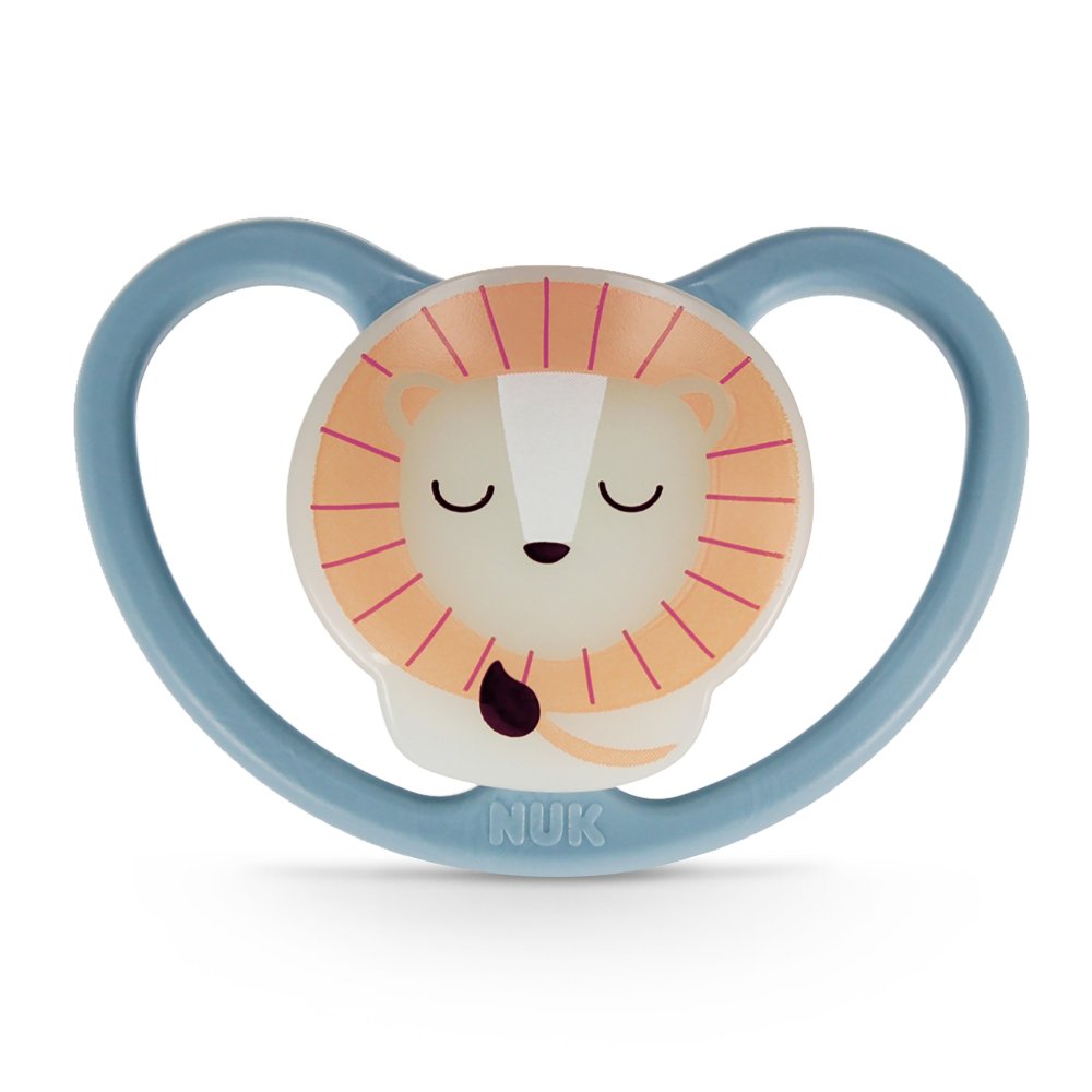 NUK Smoczek uspokajający 18-36m Space Night Lew op.2 szt. - Nuk | Sklep EMPIK.COM