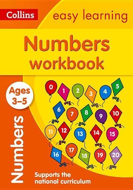 Numbers Workbook Ages 3-5: Prepare for Preschool with Easy Home ...