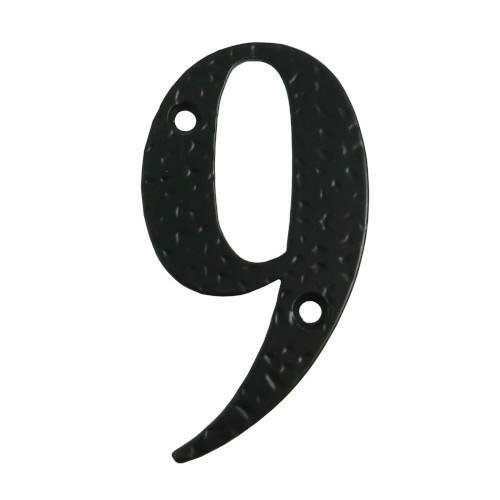 NUMER CYFRA 9 NA DOM Budynek STAL Czarna 10 cm - AMIG | Sklep EMPIK.COM