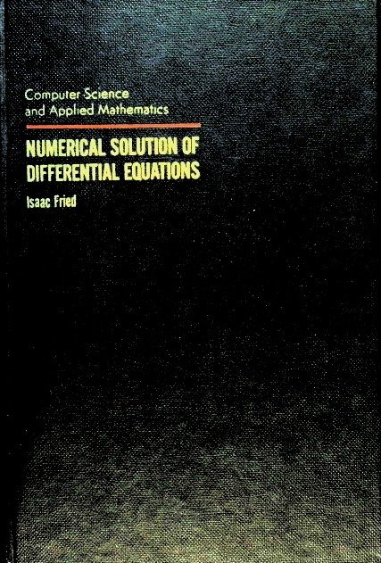 Numerical Solution of Differential Equations - Opracowanie zbiorowe ...