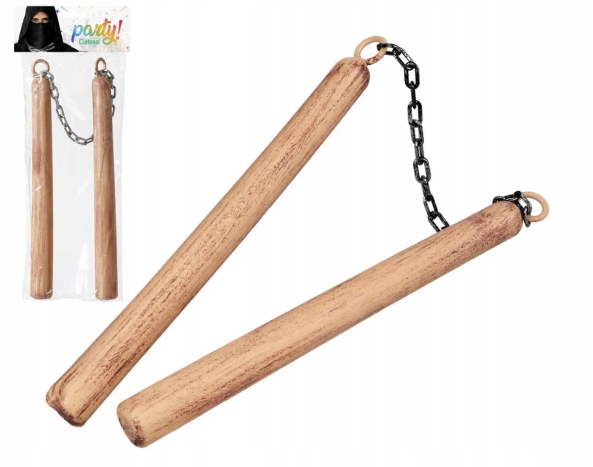 Nun Chaku Do Stroju Ninja Plastikowe Imituje Drewno - Inna marka ...