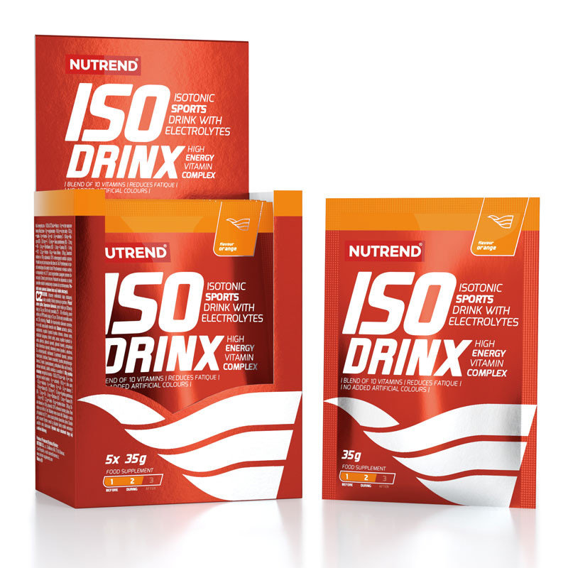 NUTREND Isodrinx 35g NAPOJ IZOTONICZNY W SASZETKACH - Nutrend | Sport ...