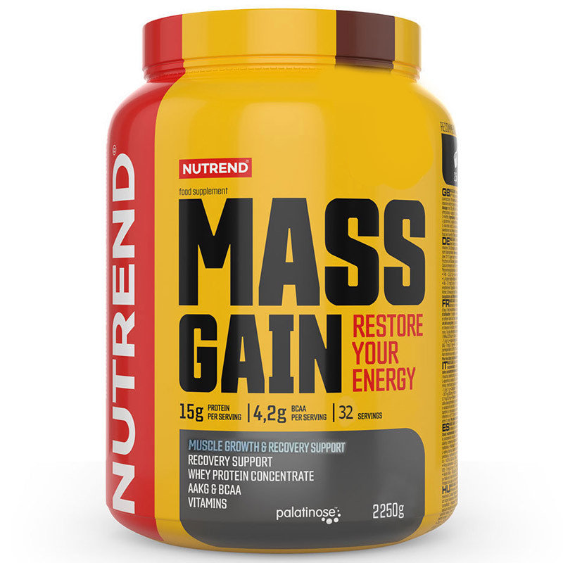 Nutrend Mass Gain 2250G Biscuit - Nutrend | Sport Sklep EMPIK.COM