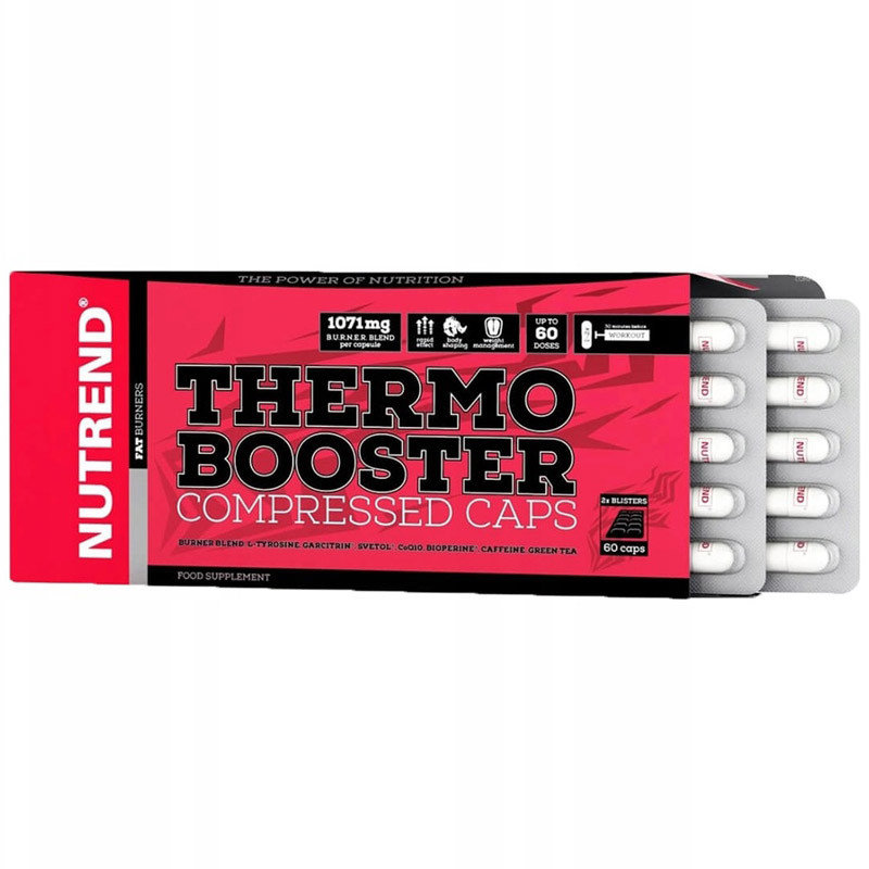 Nutrend Thermo Booster Compressed Caps 60Caps - Nutrend | Sport Sklep EMPIK.COM