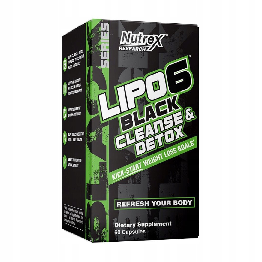 Nutrex Lipo 6 Black Cleanse&Detox 60 kaps. | Sklep EMPIK.COM
