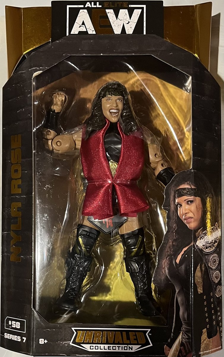 Nyla Rose - AEW Unrivaled 7 Jazwares Toy Wrestling Action Figure - Inna ...