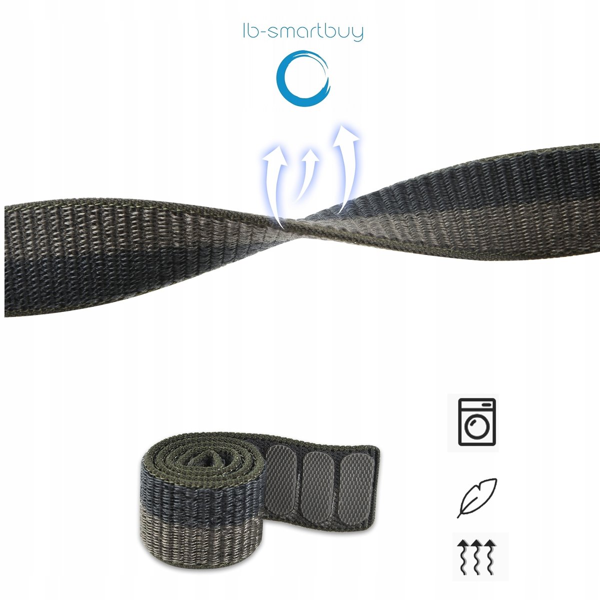 Nylonowy Elastyczny Pasek do Garmin Fenix 8 / Solar Koperta 51mm - Shenzen | Sklep EMPIK.COM