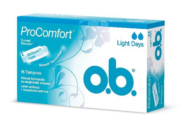 O.B. ProComfort Light Days, tampony, 16 szt. | Sklep EMPIK.COM