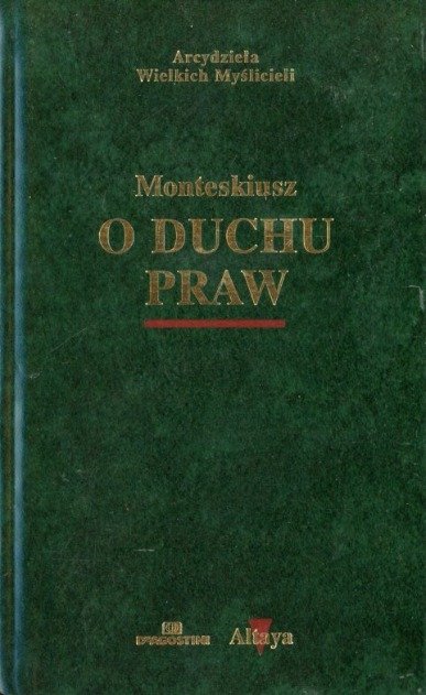 O duchu praw - Monteskiusz | Książka w Empik
