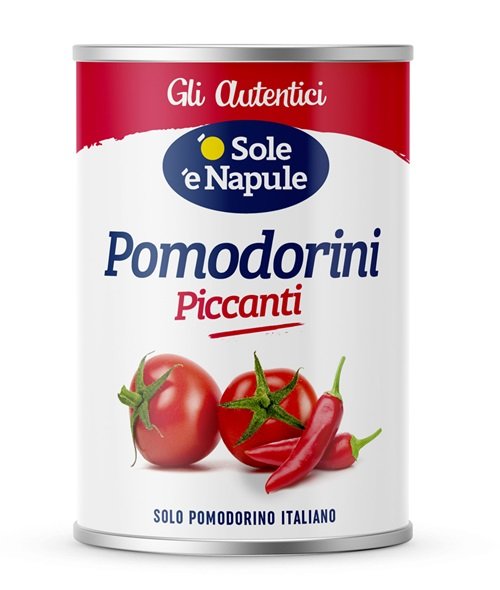 O'Sole E Napule Pomidory Piccanti Włoskie Cherry Z Papryczką Chilli ...