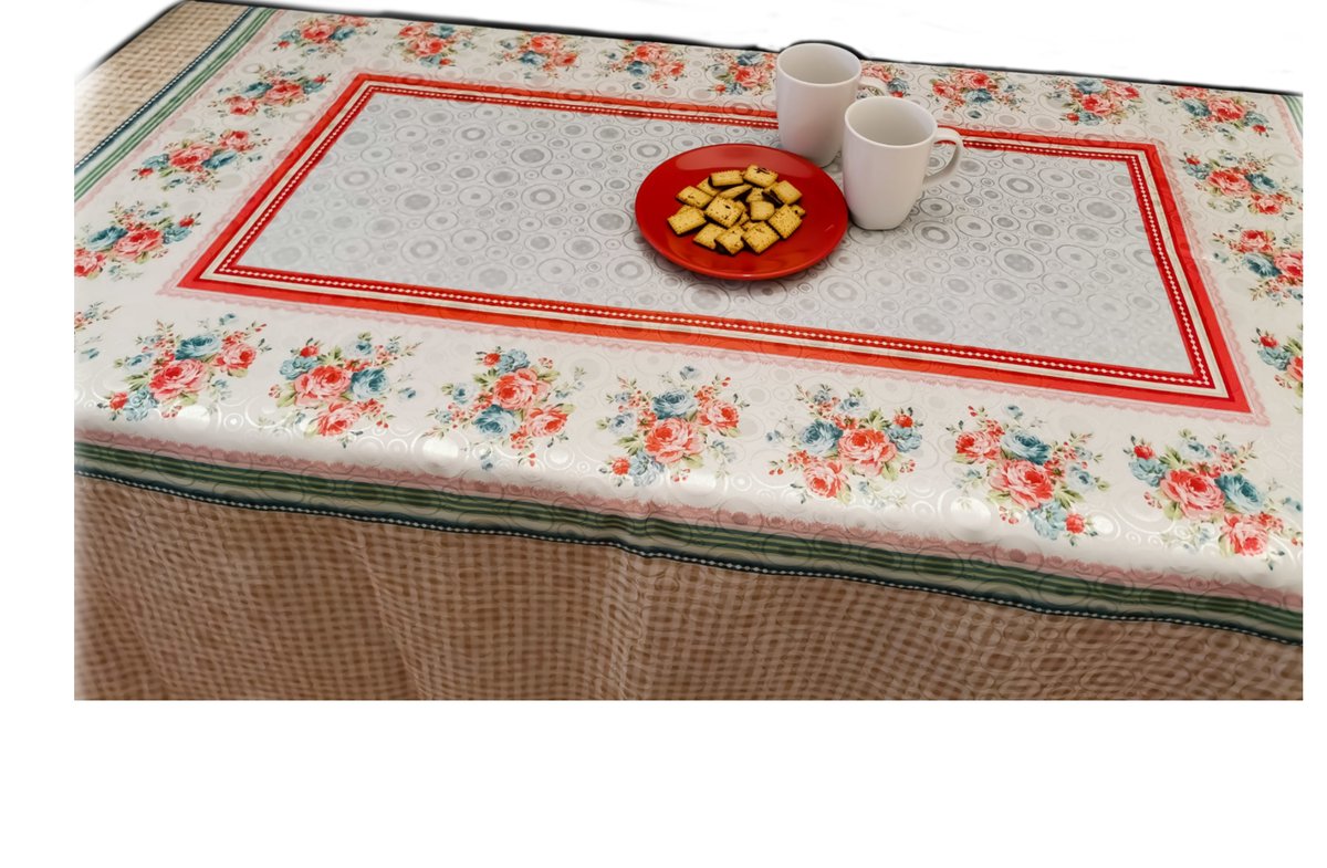 O69 Obrus z kolorowym wzorem 160x220 cm - DekorRacje | Sklep EMPIK.COM