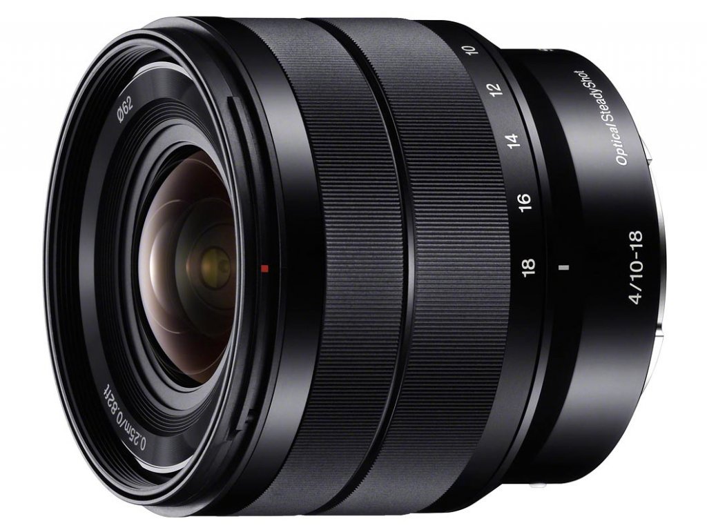 Obiektyw SONY E, 10-18 mm, f/4.0, OSS (SEL1018.AE), bagnet Sony E ...