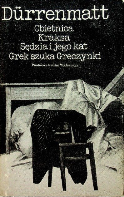 Obietnica Kraksa Sędzia i jego kat Grek szuka Greczynki - Durrenmatt ...