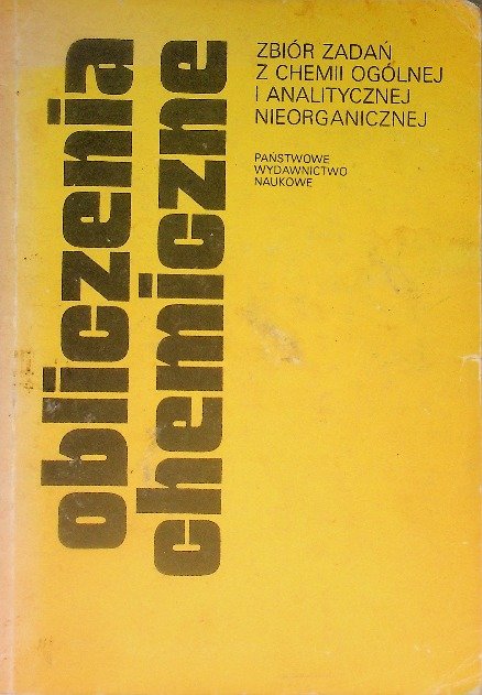 Obliczenia chemiczne - Opracowanie zbiorowe | Książka w Empik