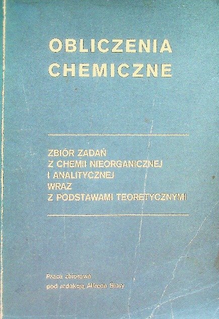 Obliczenia chemiczne - Opracowanie zbiorowe | Książka w Empik