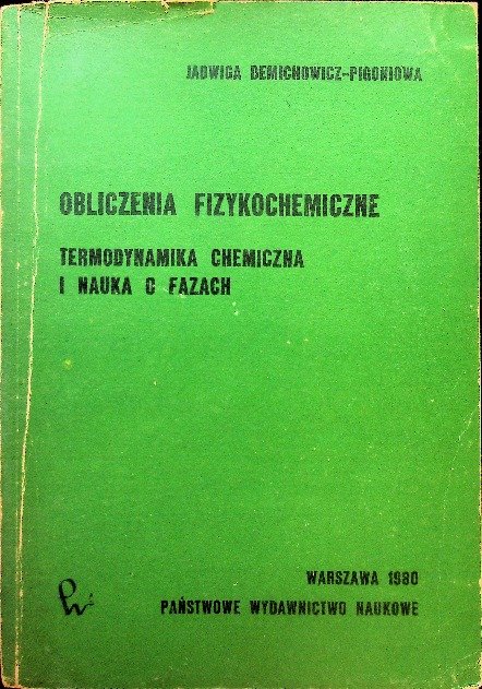 Obliczenia fizykochemiczne - W opisie | Książka w Empik