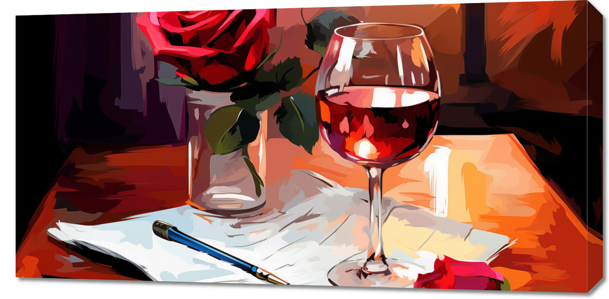 Obraz 100x50cm Poetycki Wieczór - Inna marka | Sklep EMPIK.COM