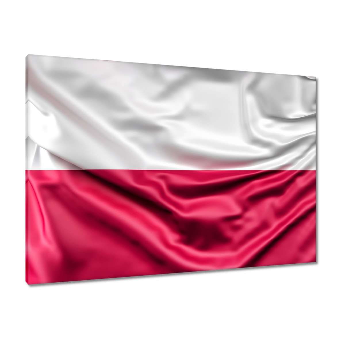 Obraz 100x70cm Flaga Polska - ZeSmakiem | Sklep EMPIK.COM