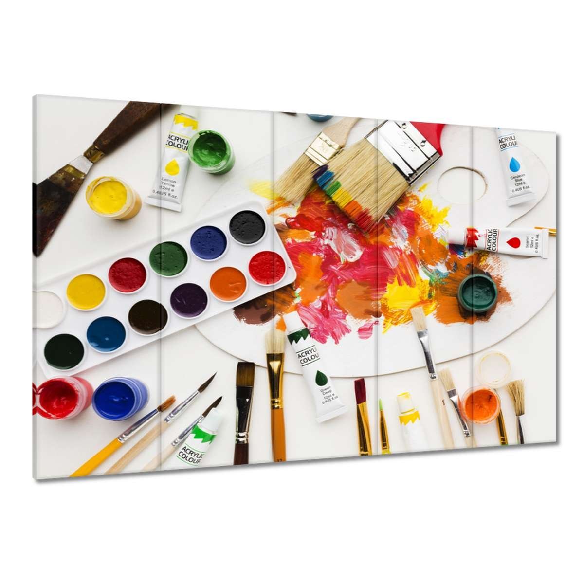 Obraz 100x70cm Motyw do klasy szkoły Plastyka - ZeSmakiem | Sklep EMPIK.COM