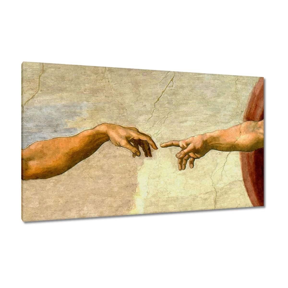 Obraz 120x70cm Stworzenie Adama - ZeSmakiem | Sklep EMPIK.COM