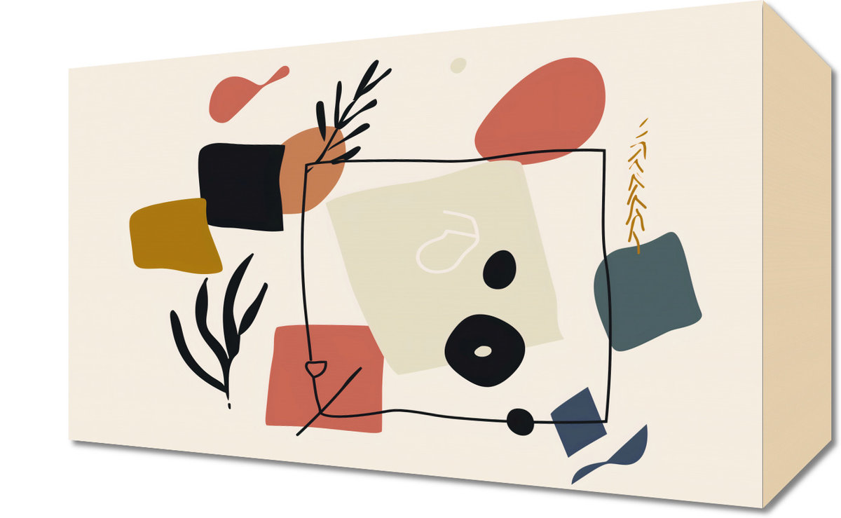 Obraz 30x20cm Abstrakcyjny Dialog - Inna marka | Sklep EMPIK.COM