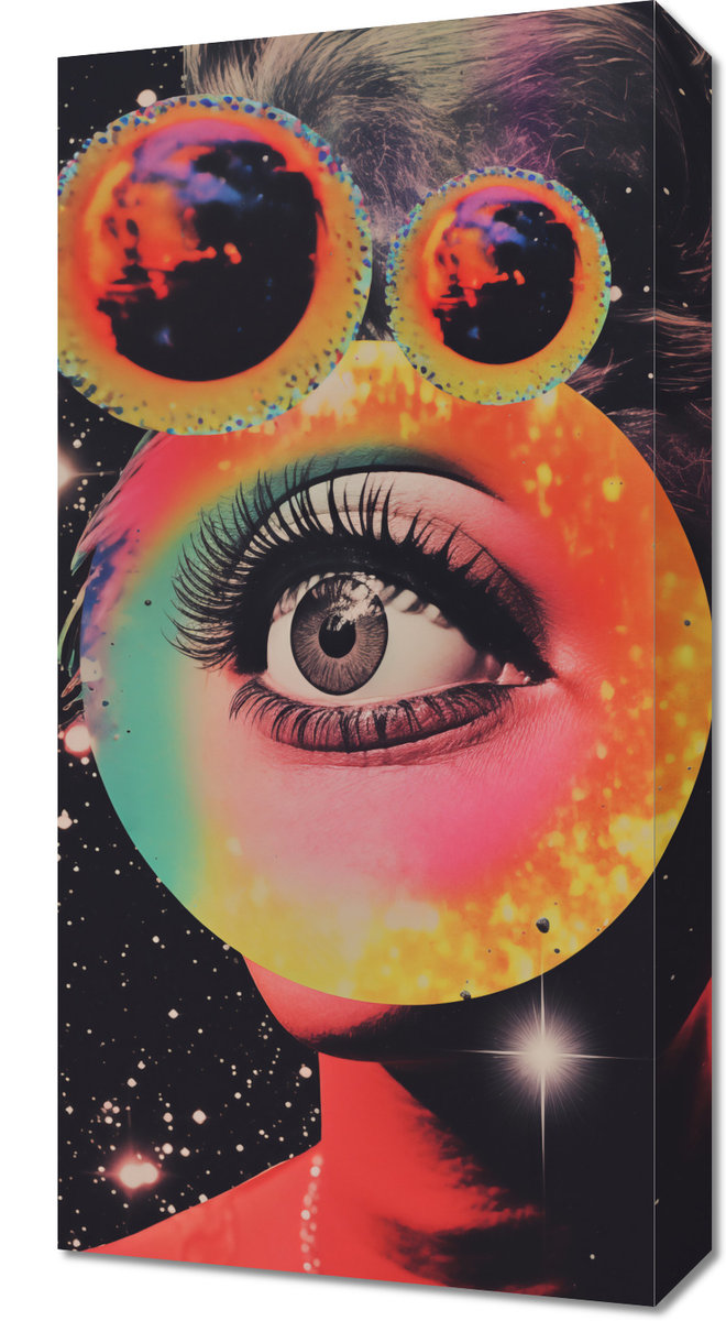 Obraz 30x60cm Oko w Kosmosie - Inna marka | Sklep EMPIK.COM