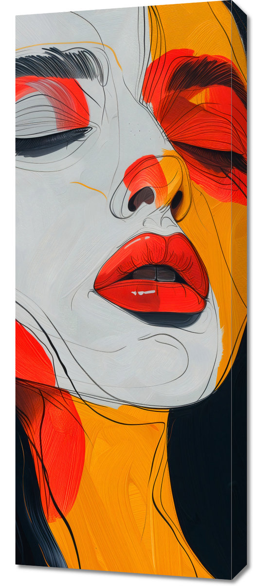 Obraz 40x100cm Rozlane Zamyślenie - Inna marka | Sklep EMPIK.COM