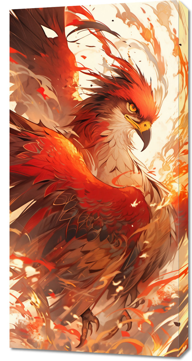 Obraz 50x100cm Feniks: Odrodzenie - Zakito Posters | Sklep EMPIK.COM