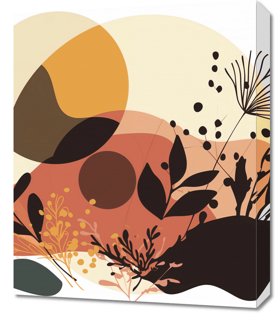 Obraz 50x60cm Zachód Słońca w Ogródku - Inna marka | Sklep EMPIK.COM