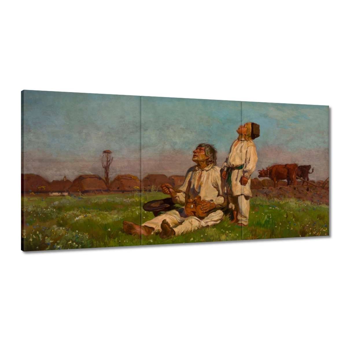 Obraz 60x30cm Józef Chełmoński Bociany - ZeSmakiem | Sklep EMPIK.COM