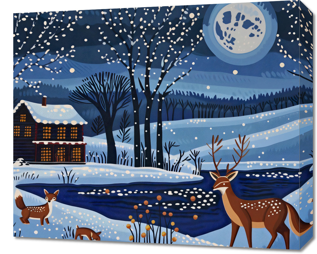 Obraz 60x50cm Przyszła Zima - Inna marka | Sklep EMPIK.COM