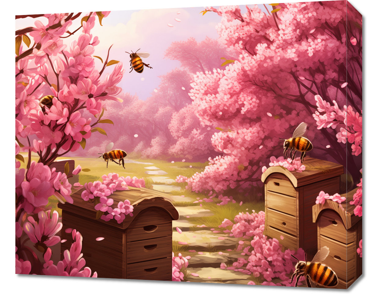 Obraz 60x50cm Życie w Ulach - Inna marka | Sklep EMPIK.COM