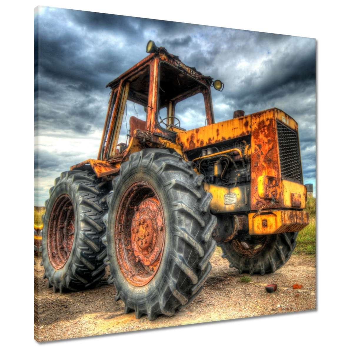 Obraz 60x60cm Traktor Ciągnik rolniczy - ZeSmakiem | Sklep EMPIK.COM