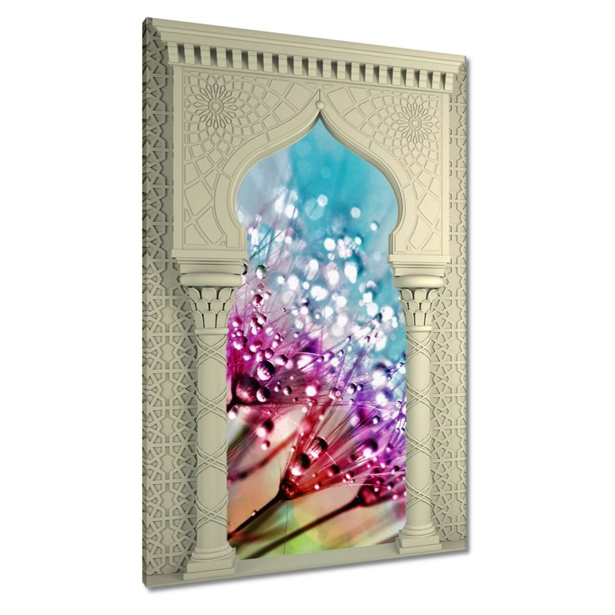 Obraz 60x90cm Krople rosy Dmuchawiec - ZeSmakiem | Sklep EMPIK.COM