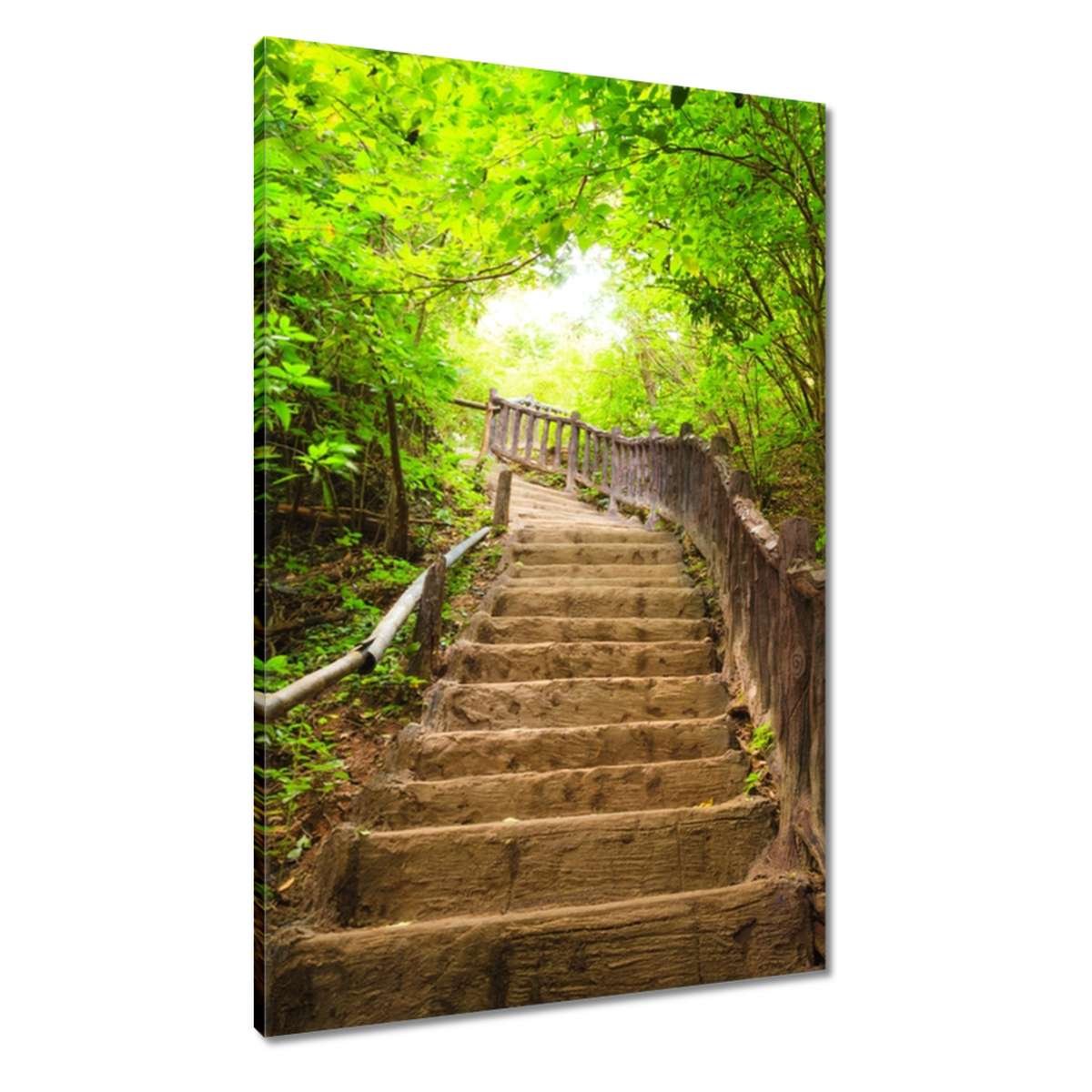 Obraz 60x90cm Schody do lasu - ZeSmakiem | Sklep EMPIK.COM