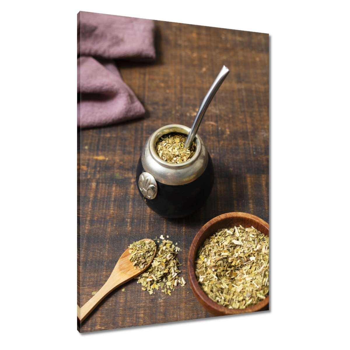 Obraz 70x100cm Yerba mate - ZeSmakiem | Sklep EMPIK.COM