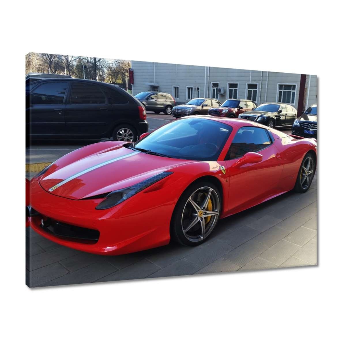 Obraz 70x50 Czerwone Ferrari - ZeSmakiem | Sklep EMPIK.COM