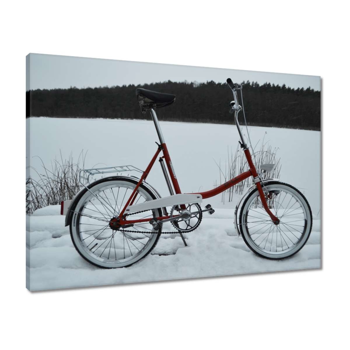 Obraz 70x50 GIL Stary rower PRL - ZeSmakiem | Sklep EMPIK.COM