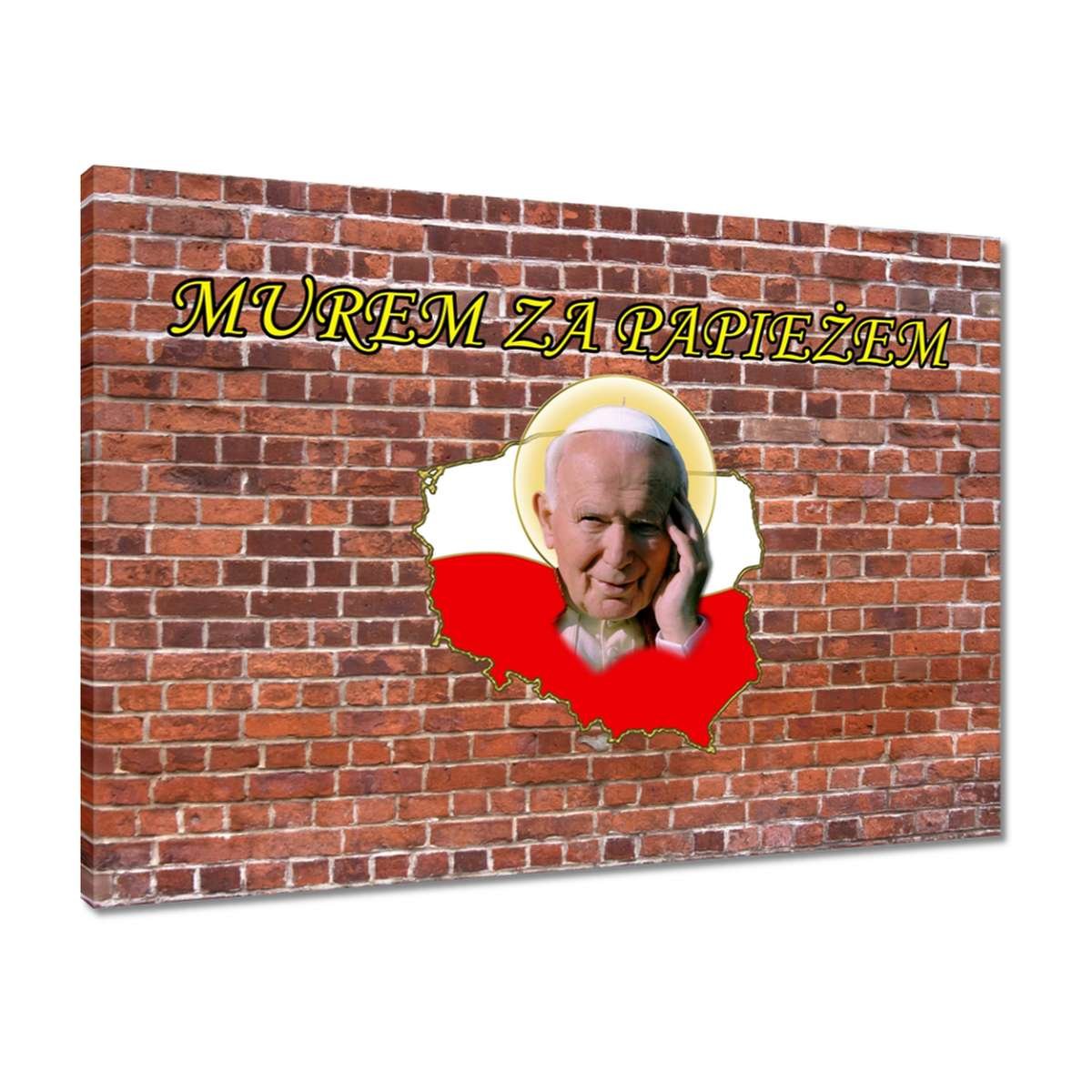 Obraz 70x50 Murem za papieżem - ZeSmakiem | Sklep EMPIK.COM
