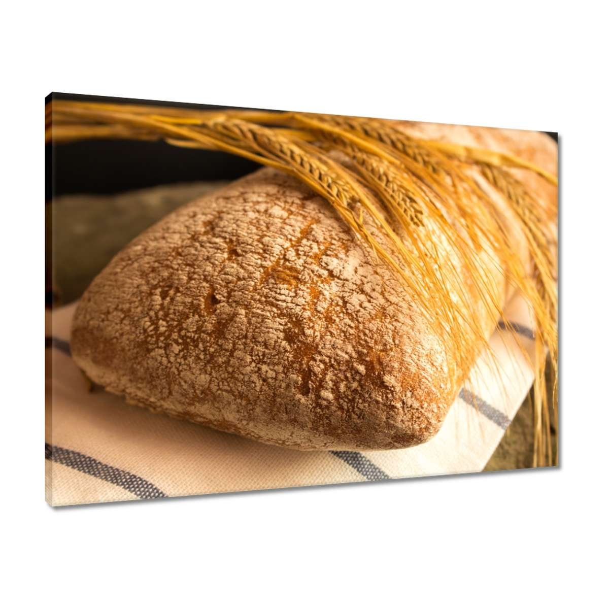 Obraz 70x50 Naturalny chleb żytni - ZeSmakiem | Sklep EMPIK.COM