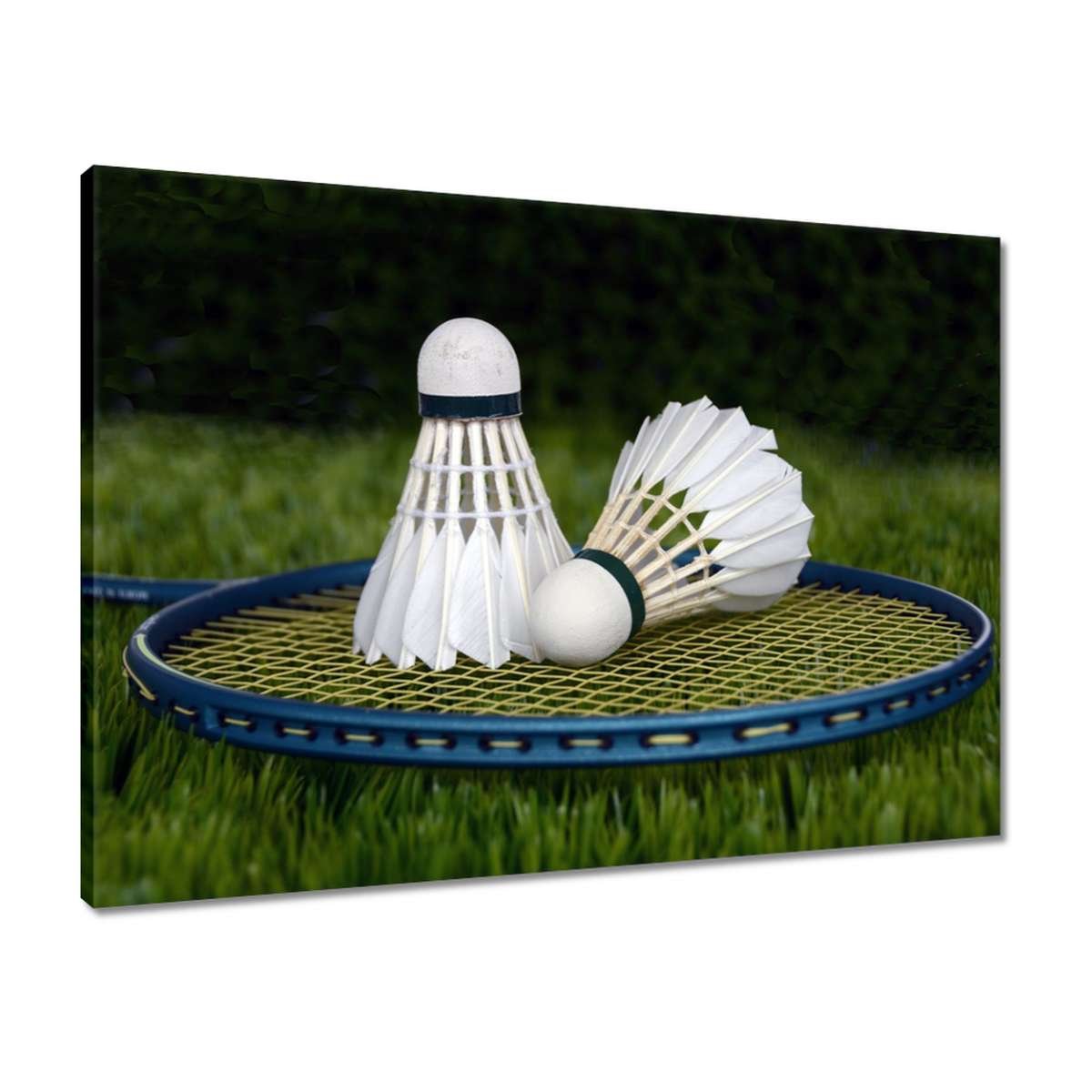Obraz 70x50 Paletki Lotki Badminton - ZeSmakiem | Sklep EMPIK.COM