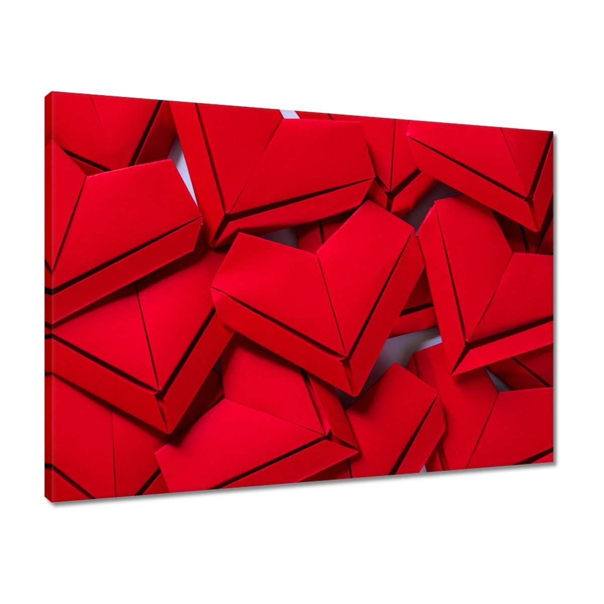 Obraz 70x50 Papierowe serce origami - ZeSmakiem | Sklep EMPIK.COM