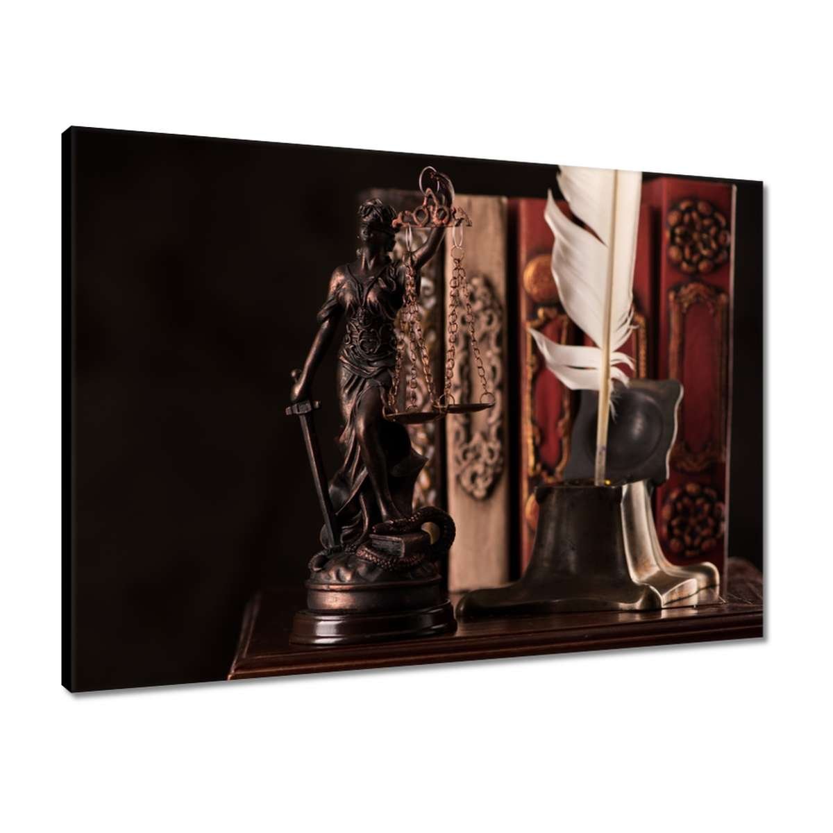 Obraz 70x50 Pióro Kałamarz Temida - ZeSmakiem | Sklep EMPIK.COM