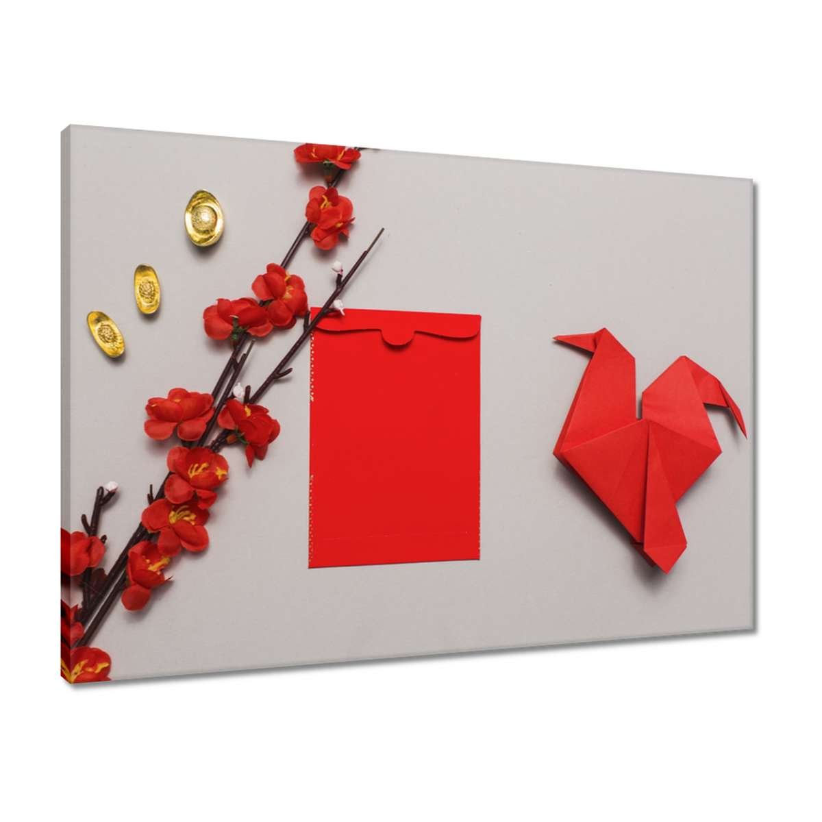 Obraz 70x50 Ptaki Origami Gałąź - ZeSmakiem | Sklep EMPIK.COM